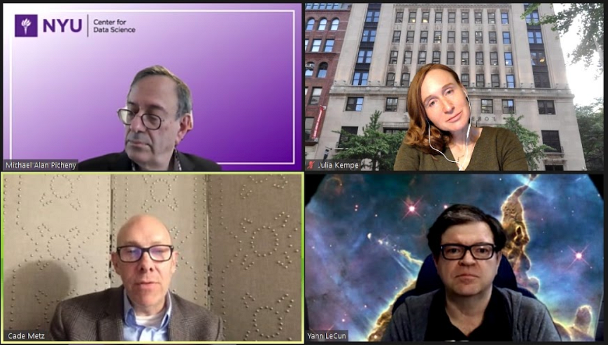 “Genius Makers”: A Conversation w/ Cade Metz & Yann LeCun | by NYU ...