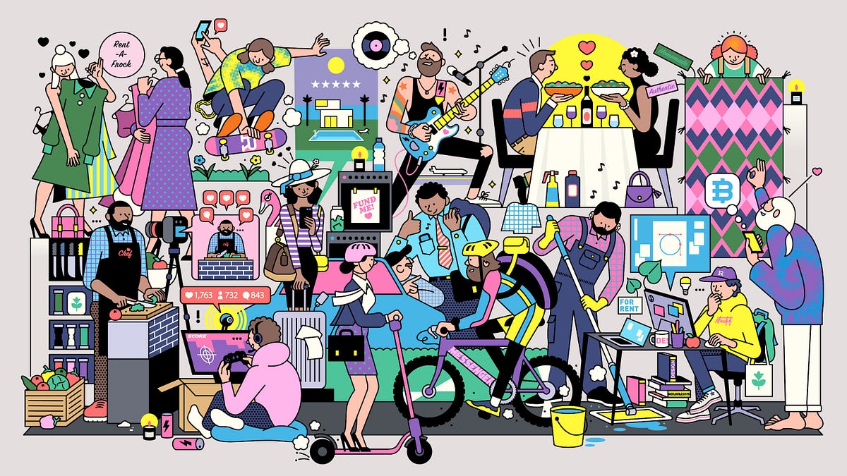Toward a Digital Economy That’s Truly Collaborative, Not Exploitative | by Samer Hassan | P2P ...