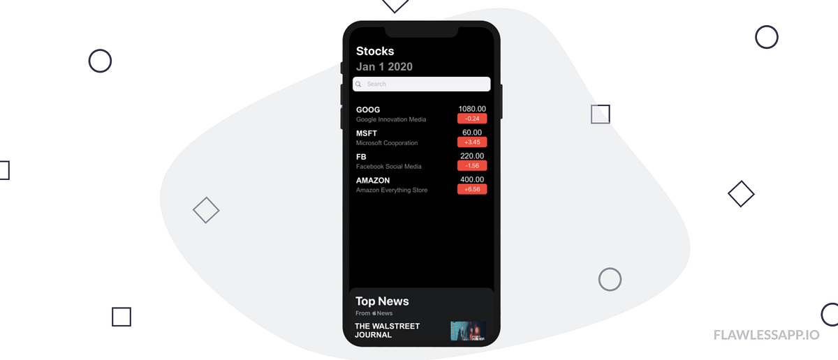 Build the Apple Stocks App Using SwiftUI (Part 1) | by Mohammad Azam | Medium