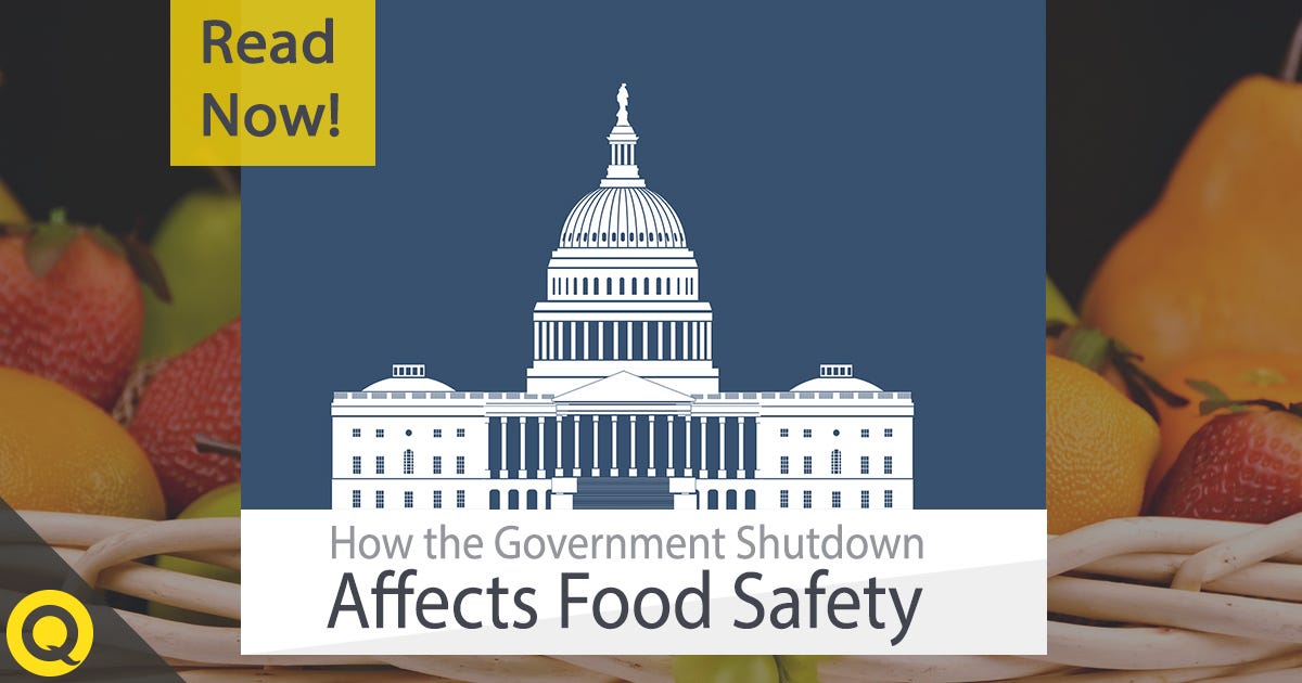 How the Government Shutdown Affects Food Safety | by QWerks | blog ...