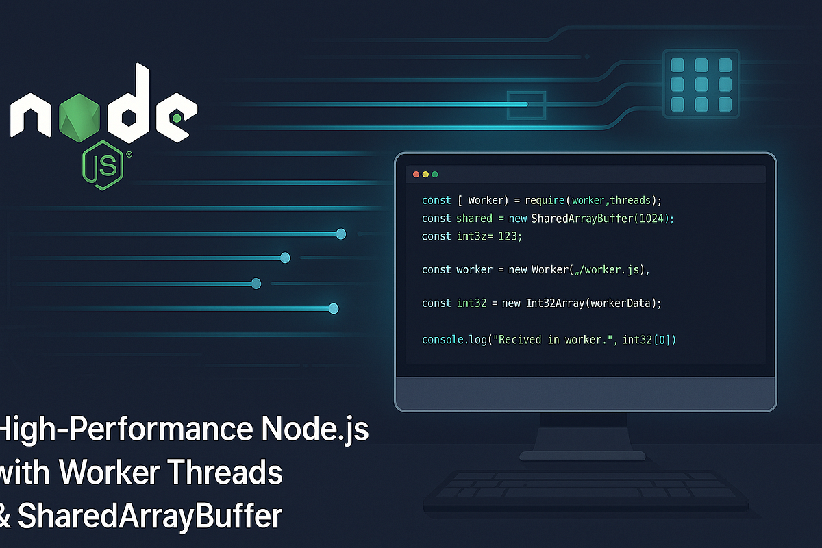 High-Performance Node.js APIs with SharedArrayBuffer and Worker Threads | by Bhagya Rana | Jul ...