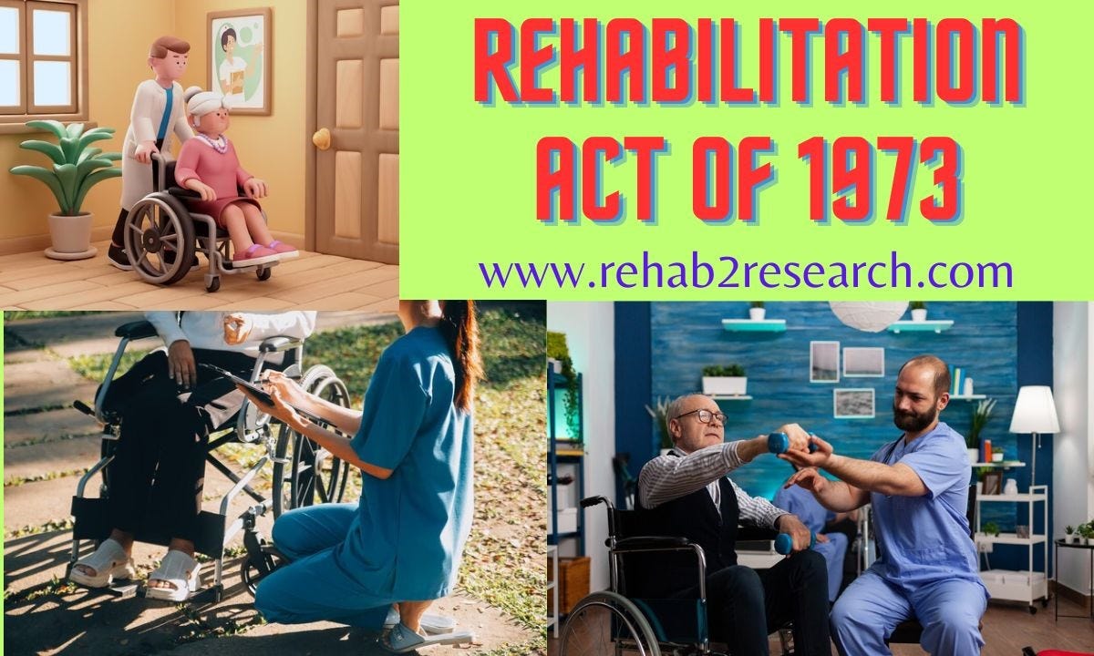 Rehabilitation Act of 1973: Addressing Disability Discrimination in Federal Employment - Ramjee ...