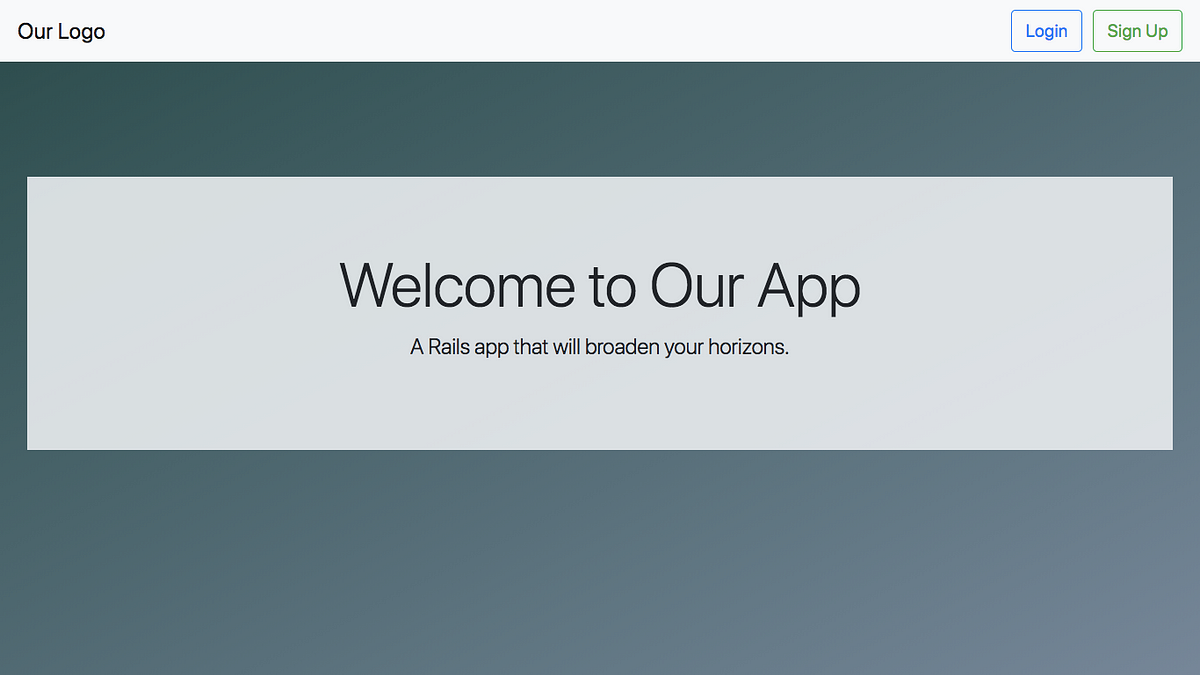 Adding a Navbar to your Rails app with Bootstrap | by Michelle Blevins ... Adding a Navbar to your Rails app with Bootstrap | by Michelle Blevins ...