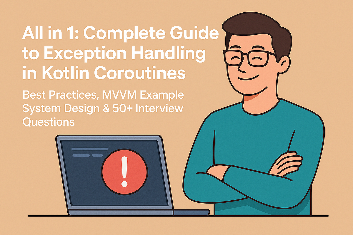 All in 1: Complete Guide to Exception Handling in Kotlin Coroutines: Best Practices, MVVM ...