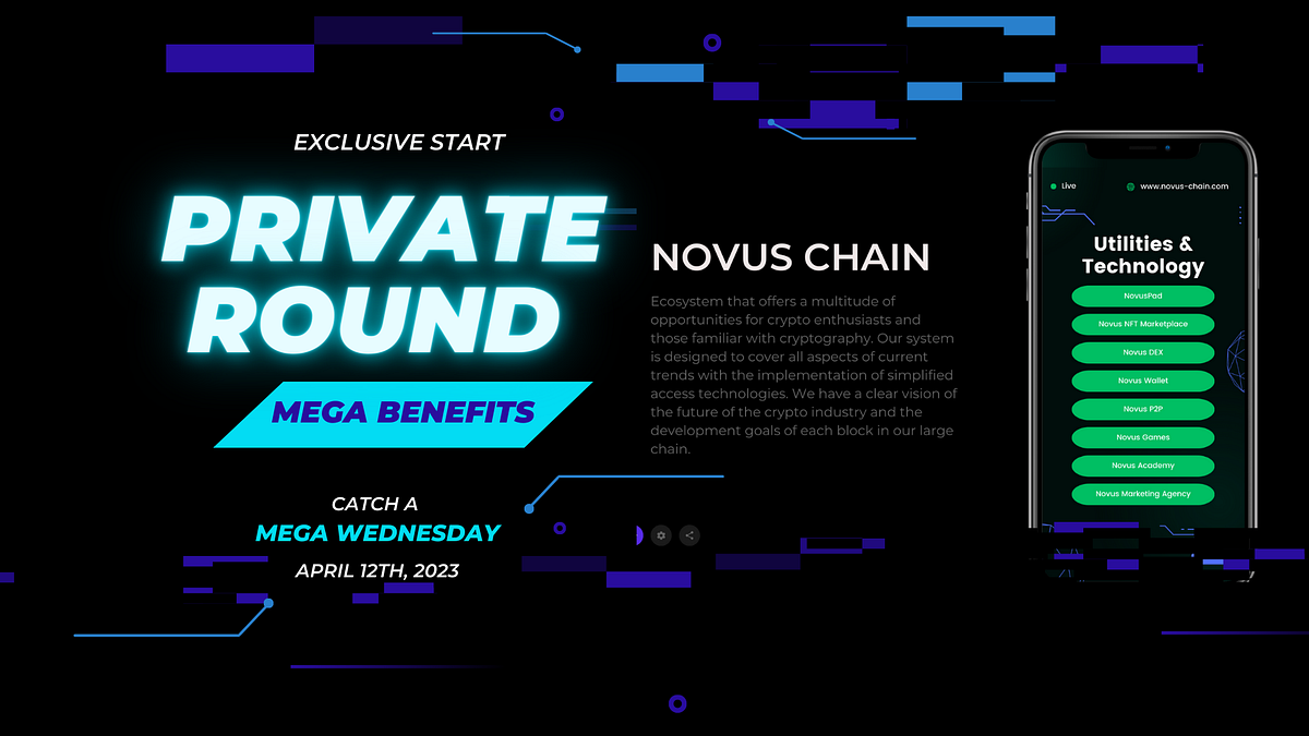 Novus Chain Announces Private Sale Round for NOS Token: Early Investors ...
