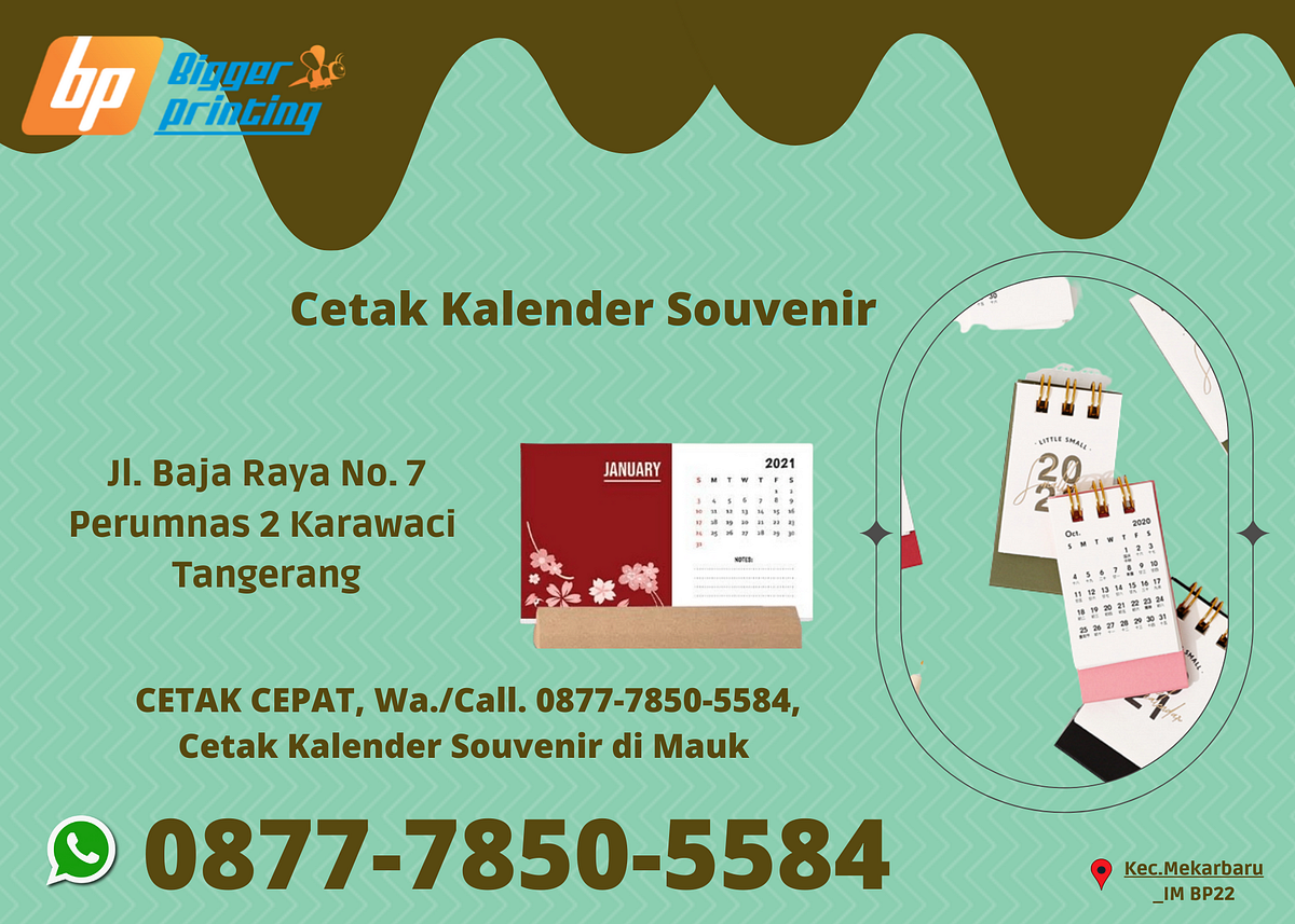 CETAK CEPAT, Wa./Call. 0877-7850-5584, Cetak Kalender Souvenir di Mekarbaru KLIK https://wa.me ...