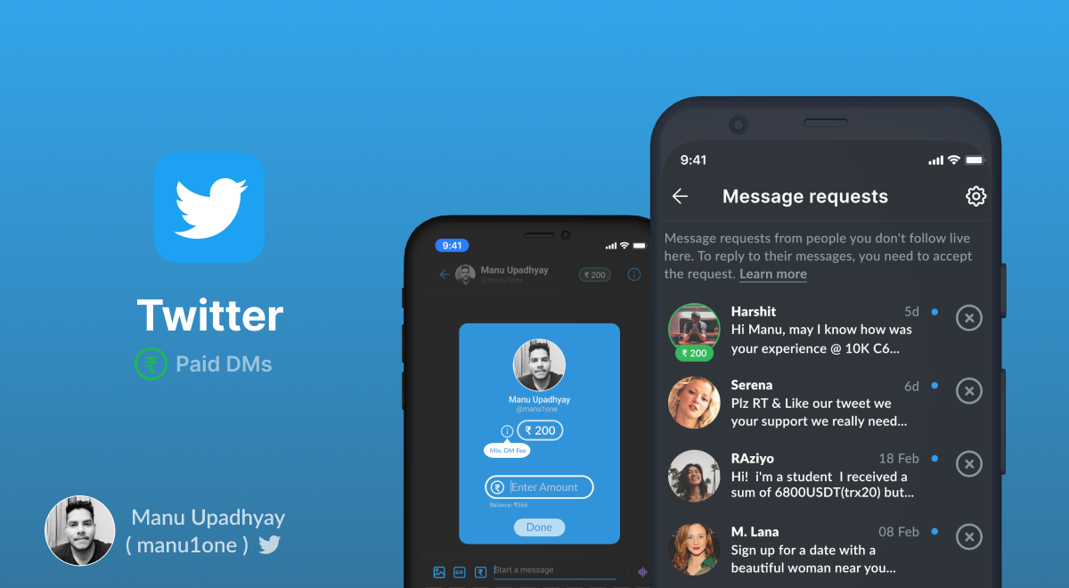 Solution for Unwanted DMs + filtering important DMs. | by Manu Upadhyay ...