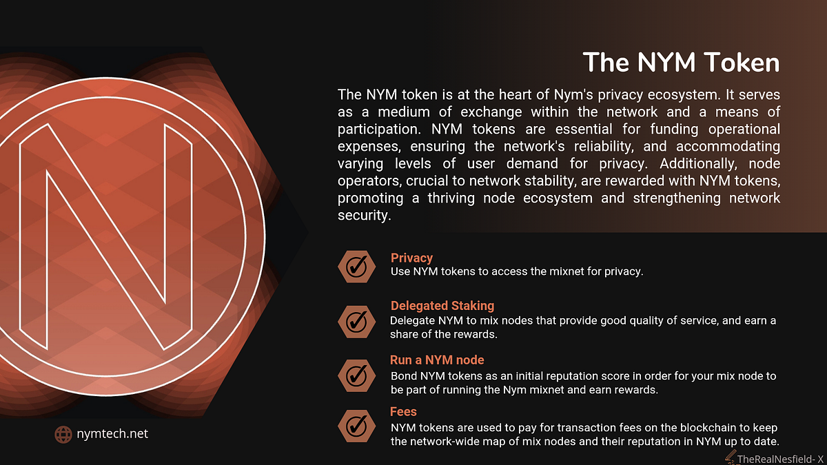 Unlocking Digital Sanctuary: The Power and Purpose of NYM Tokens in the ...