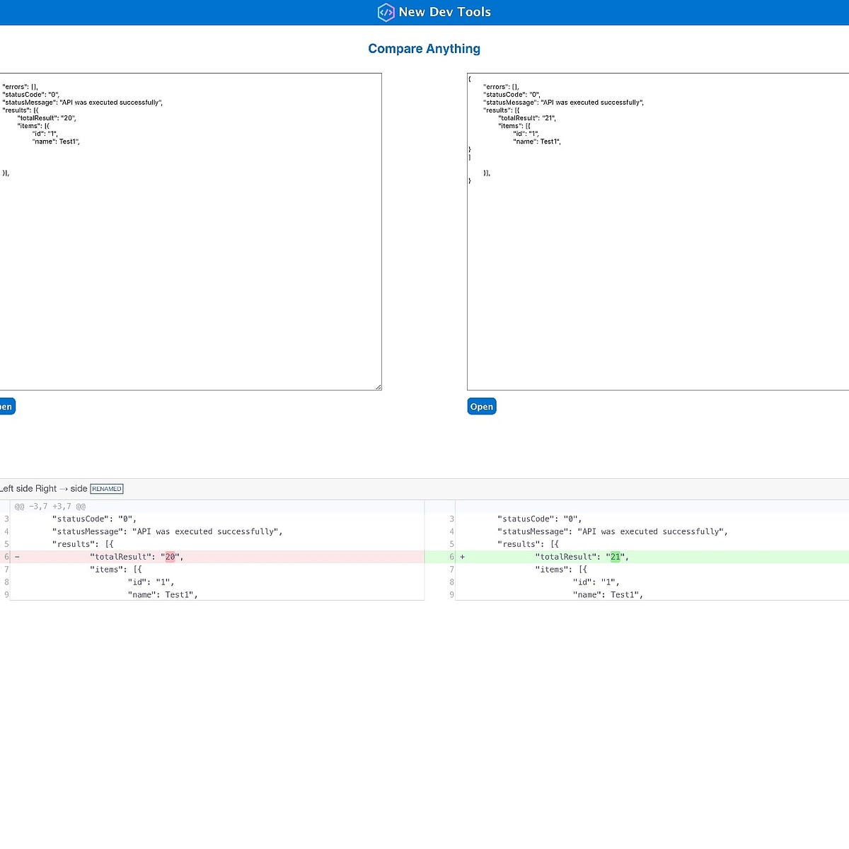 How to compare a file online. https://www.newdevtools.com/diffcheck | by sunil kumar sahoo | Medium