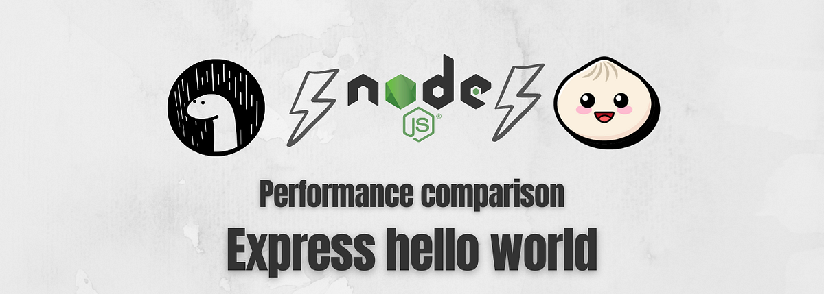Node.js vs Deno vs Bun: Express hello world server benchmarking | Tech ...