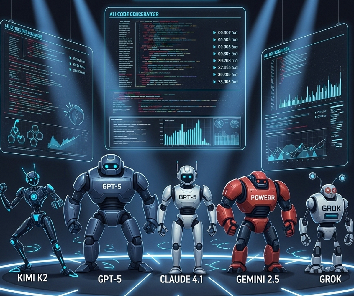Kimi K2 vs the 2025 Coding LLM Elite (GPT‑5, Claude 4.1, Gemini 2.5, Grok): A Practical, No‑Hype ...