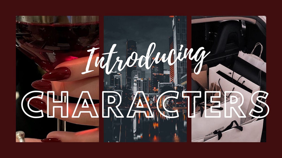 Introducing Characters | by hellybydegrees | Jan, 2024 | Medium