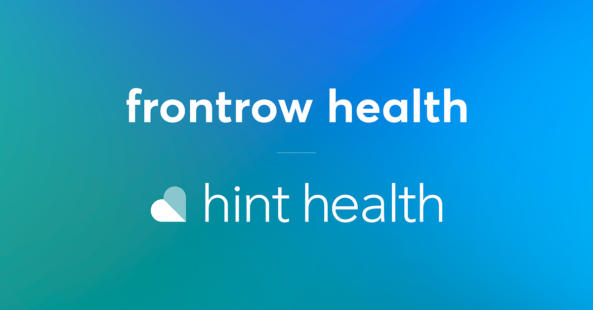 Frontrow partners with Hint Health to offer medical practices a better ...