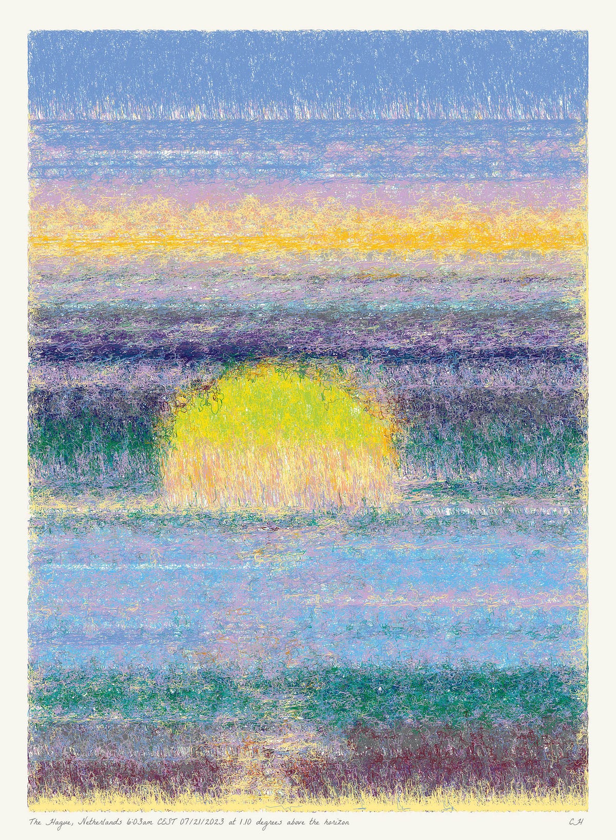 SOL — The Making of 365 Generative Sunrise Paintings | by Cory Haber ...