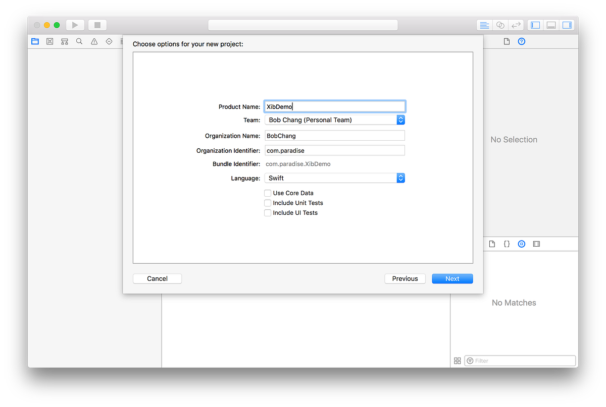 使用xib參考步驟. 環境：Xcode 9.2, swift 4.0 | by Bob Chang | Medium