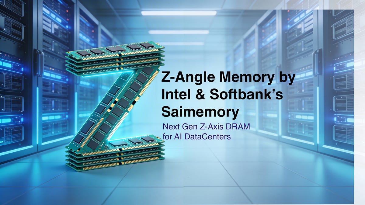 Z‑Angle Memory: How Intel and SoftBank Plans to Cool Down AI’s Hottest ...
