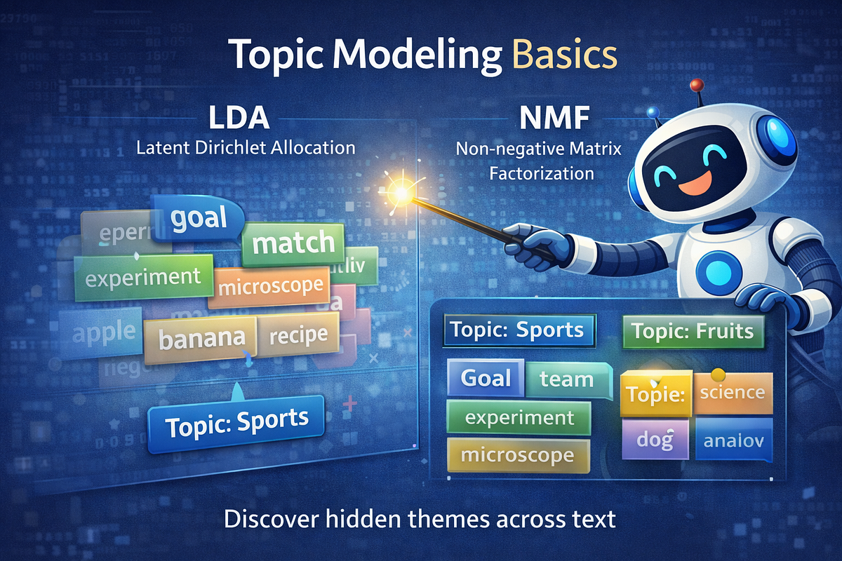 Robo Discovers Hidden Topics — Exploring Topic Modeling | by ...