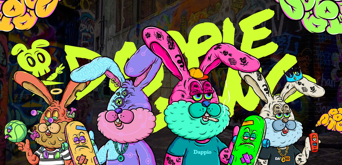 🐰 Dappie Gang NFT by Dappio Wonderland 🐰 | by Dappio-AP | Dappio ...