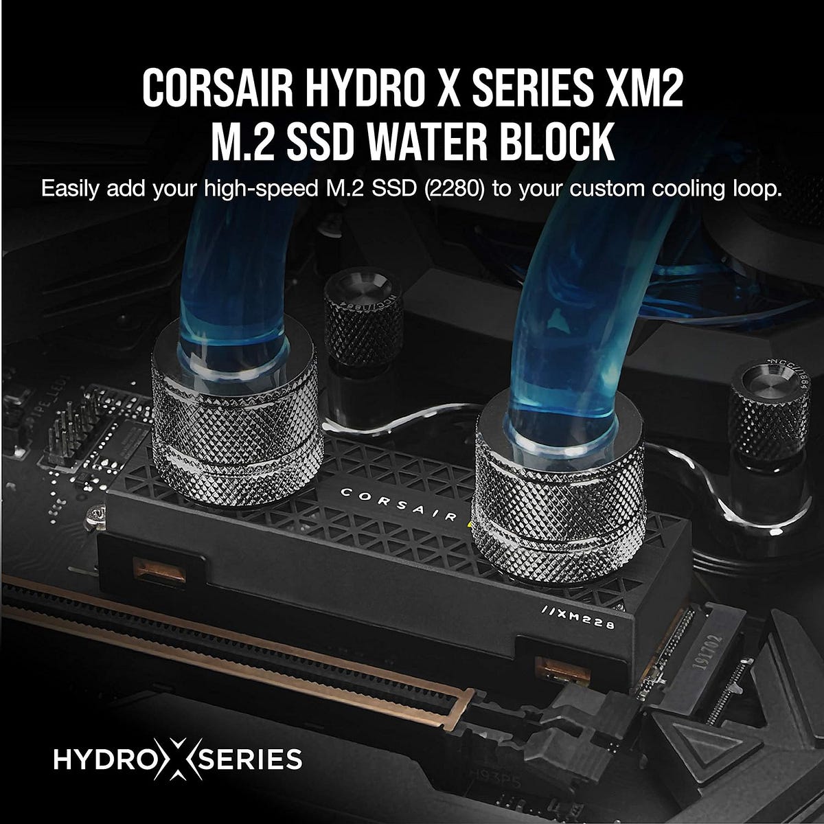 Water Cooling SSD — Hydro X Series — Add Your M.2 SSD to a Custom Cooling Loop — Copper Cold ...