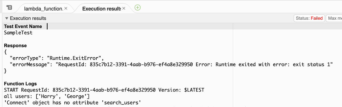 Resolving The Attributeerror On Aws Lambda By George Anton Better Programming