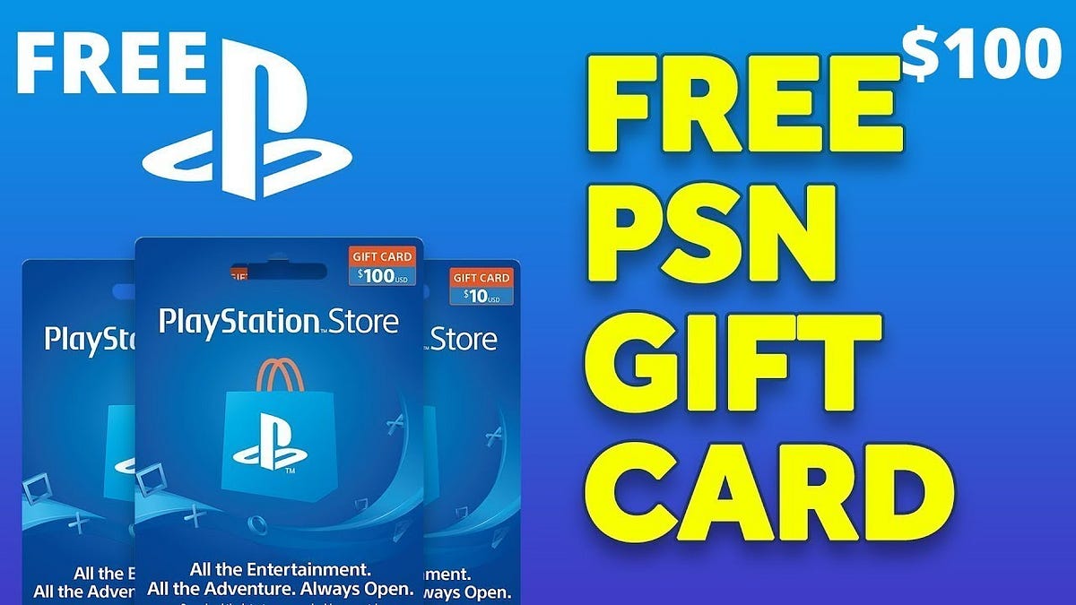 PSN Gift Card For Free 2025. If you’re a PlayStation fan or shopping ...