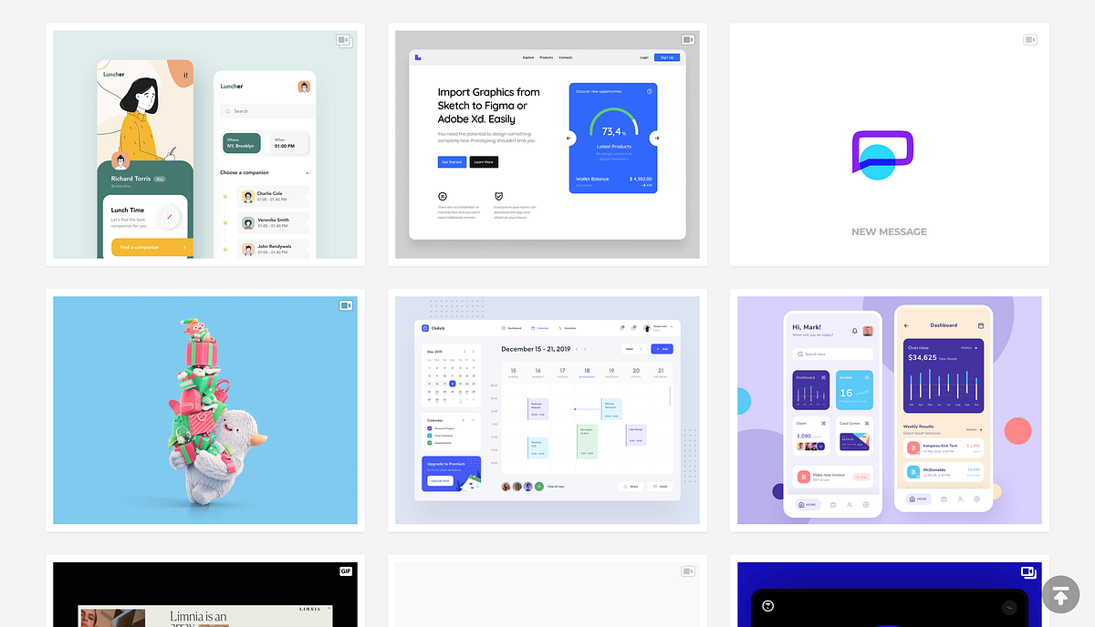 Drawing UX inspiration from UI-focused websites like Dribbble | by ...