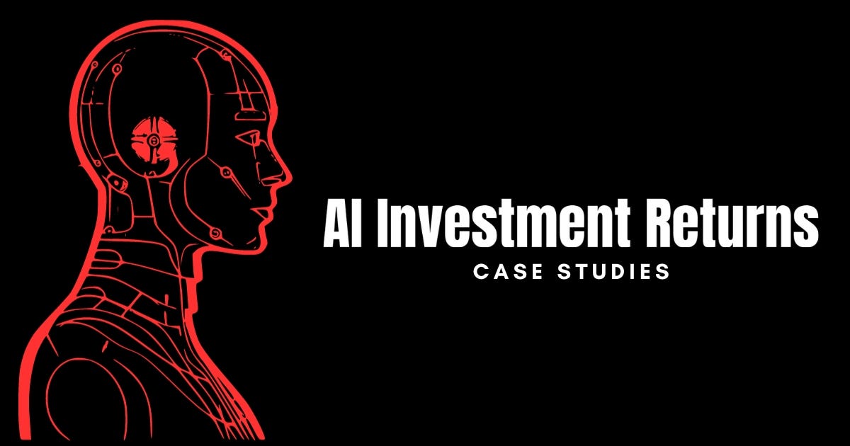 AI Investment Returns | Real Case Studies of Huge Returns on AI ...