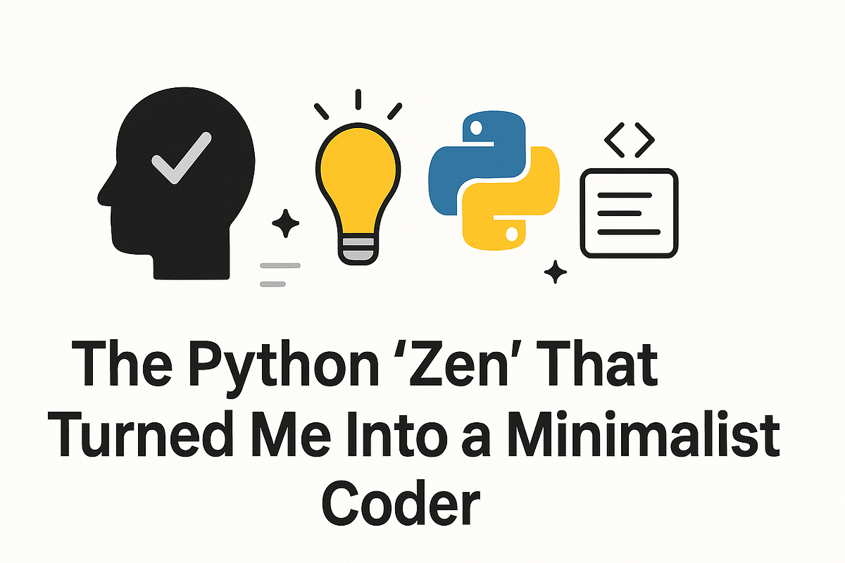 The Python ‘Zen’ That Turned Me Into a Minimalist Coder | by Nikulsinh ...