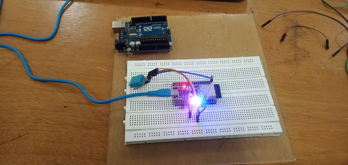 Arduino Esp Dht 11 Praktek Arduino — Esp32 — Dht 11 Alat By