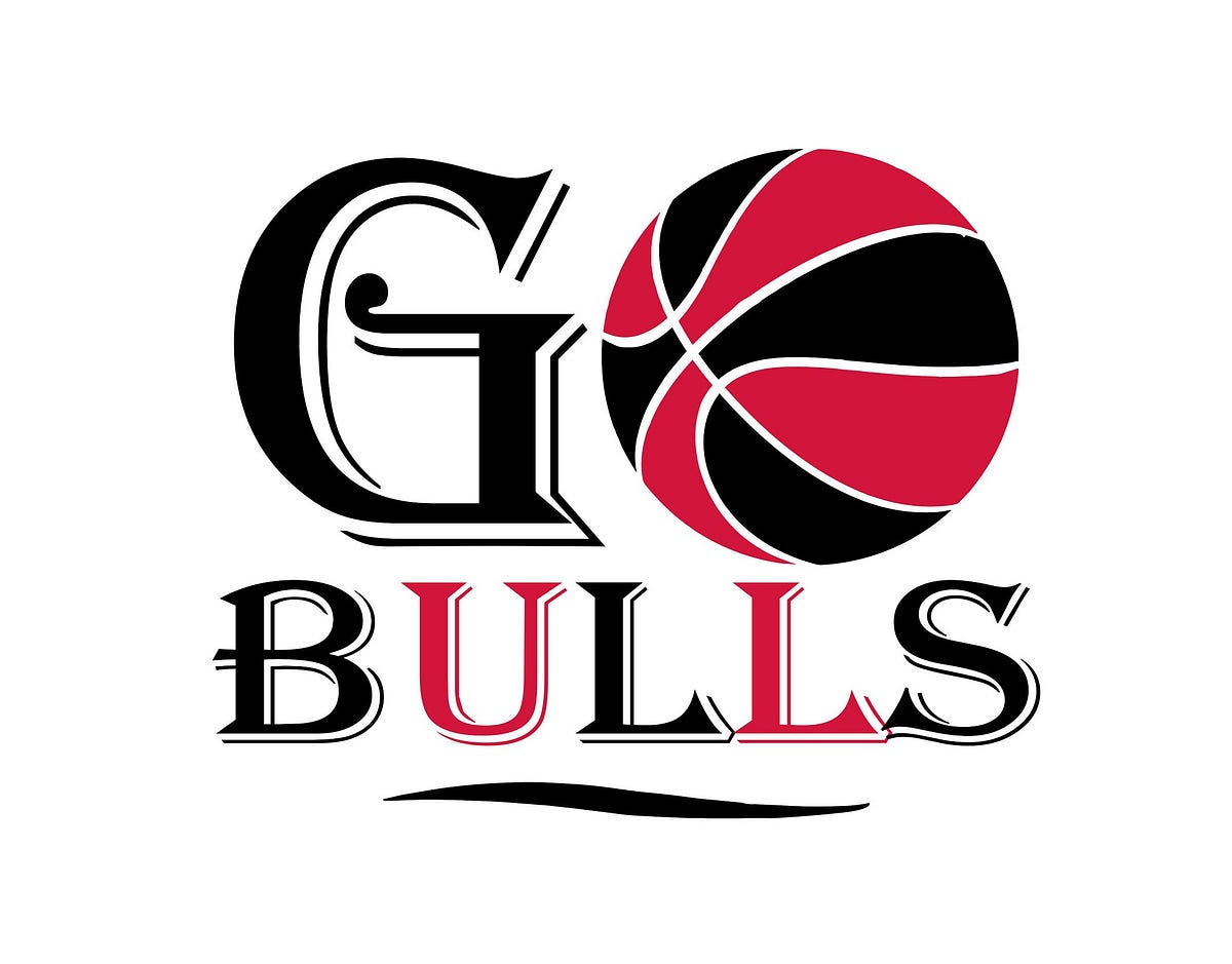 Go Bulls svg, Chicago Basketball, Bulls Basketball, Bulls Sillhoutte ...