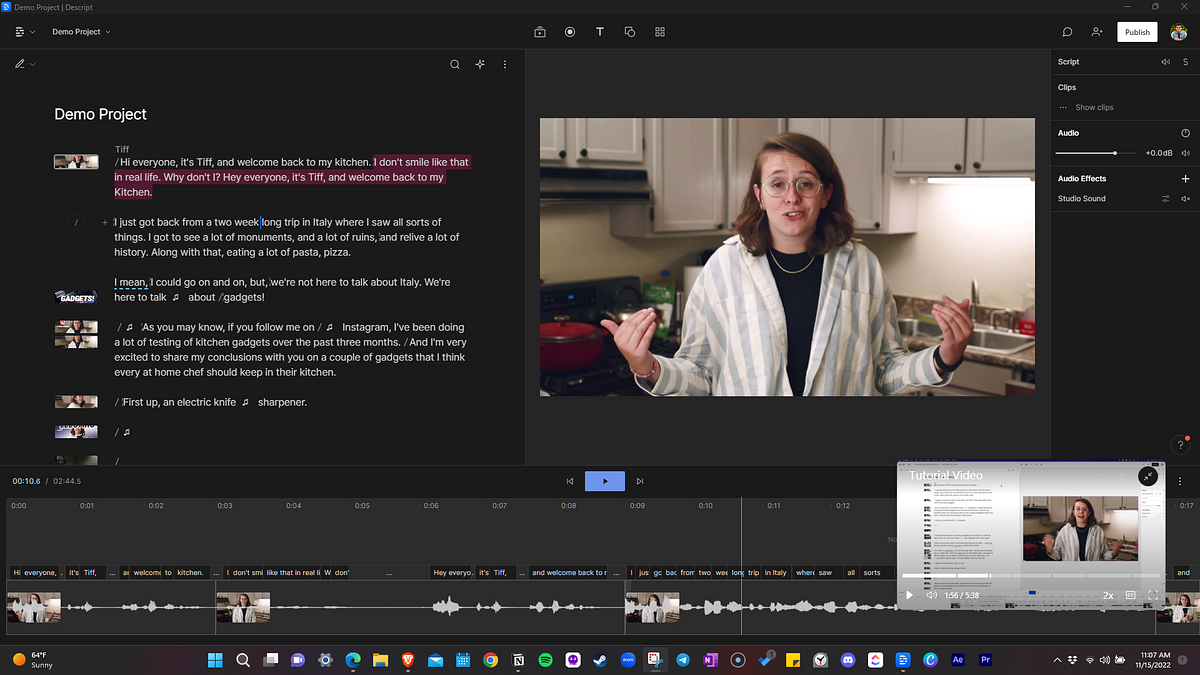 Descript Just Made It Easier to Edit Videos with Transcripts! | by Dredd de Jesus | Medium