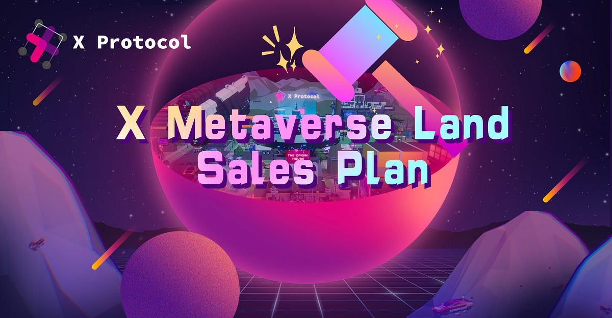 X Metaverse Land Sales Plan. 1. The X-Metaverse has been explored by ...