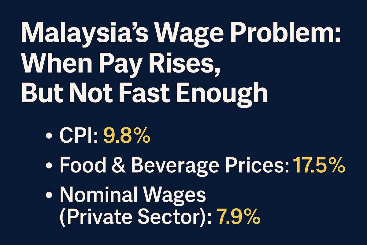 Malaysia’s Wage Problem: When Pay Rises, But Not Fast Enough | by ...