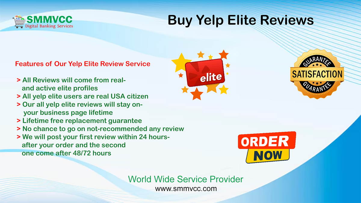 Buy Yelp Reviews — Real, Legit, Active Yelp Elite Permanent | by KYC ...