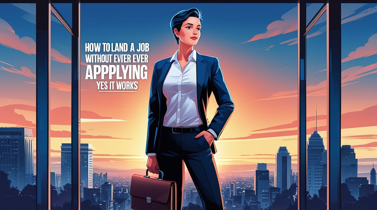 How to Land a Job Without Ever Applying (Yes, It Works) | by Basil Shah ...