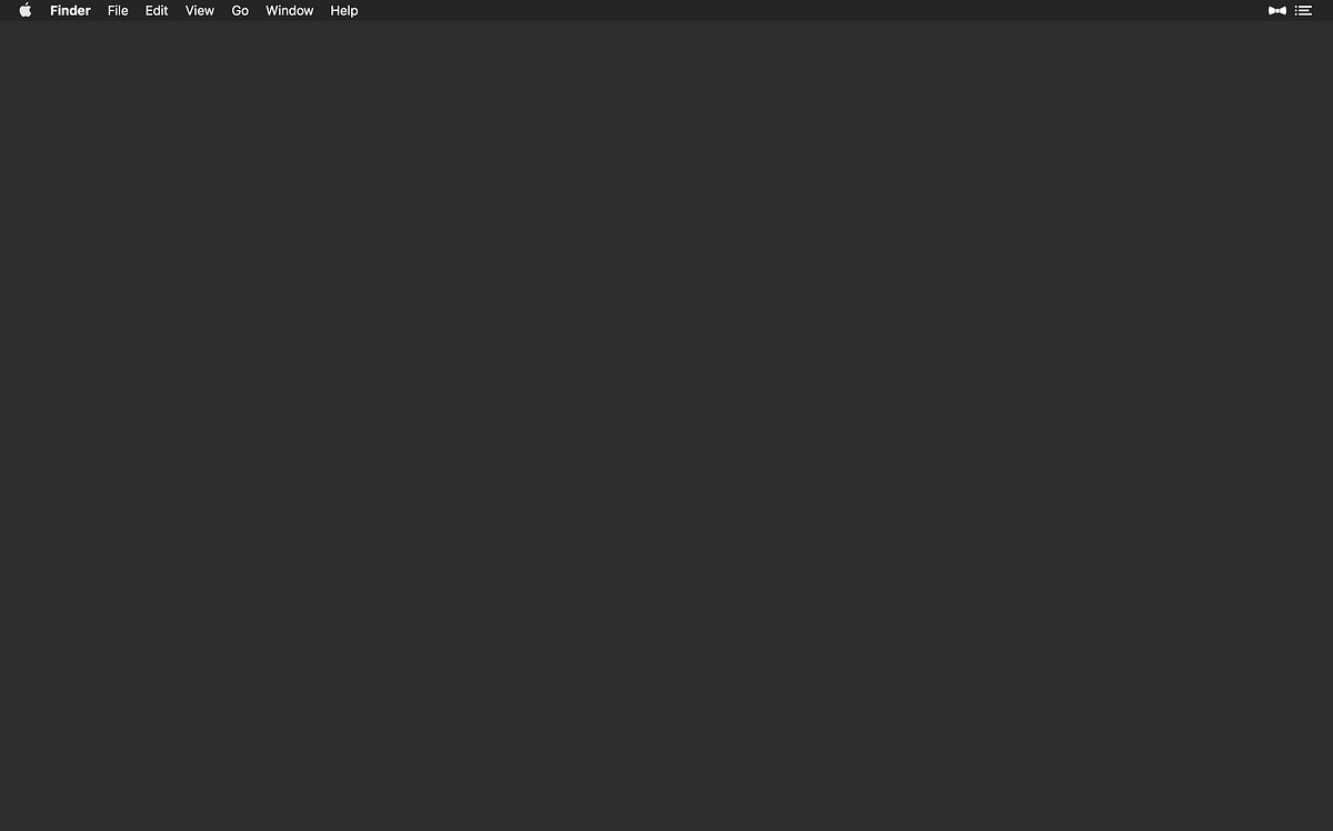 216: Desktop Minimalism on Macs. Dark Menu Bar & Dock Settings | by ...