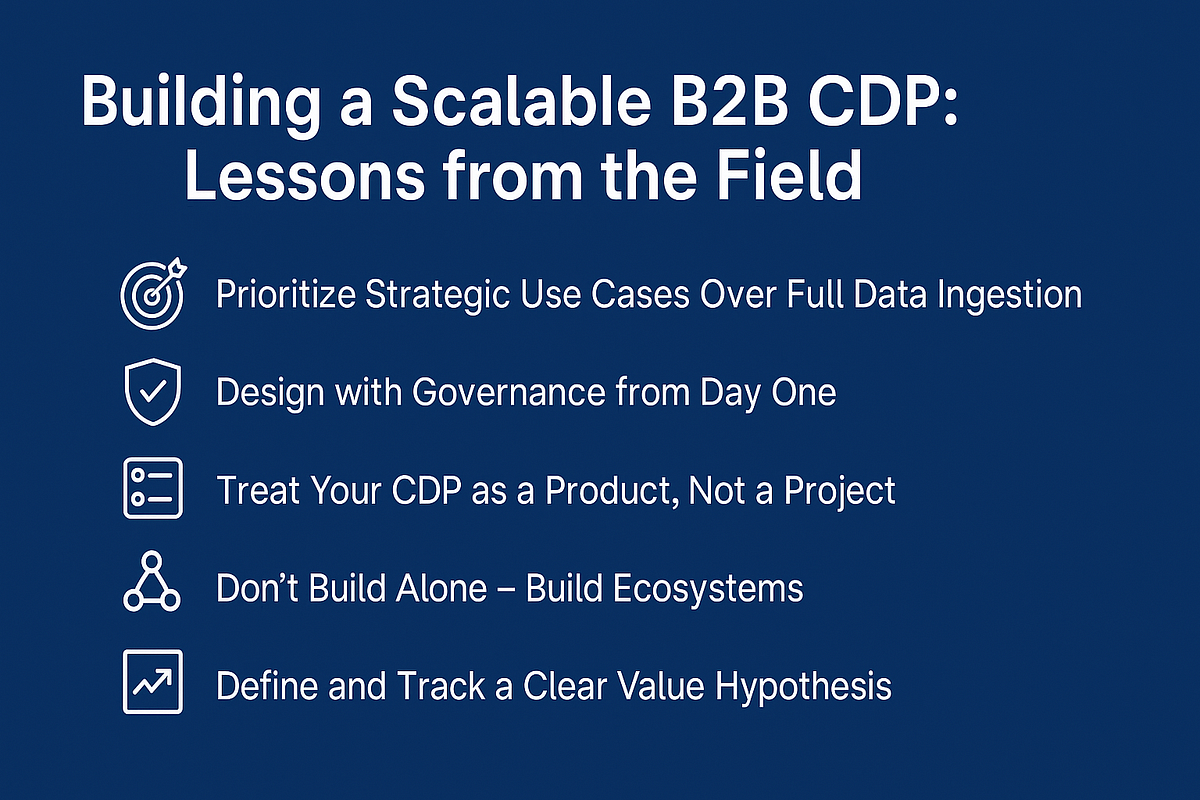 Building a Scalable B2B CDP: Lessons from the Field | by Bryan Bashaw ...