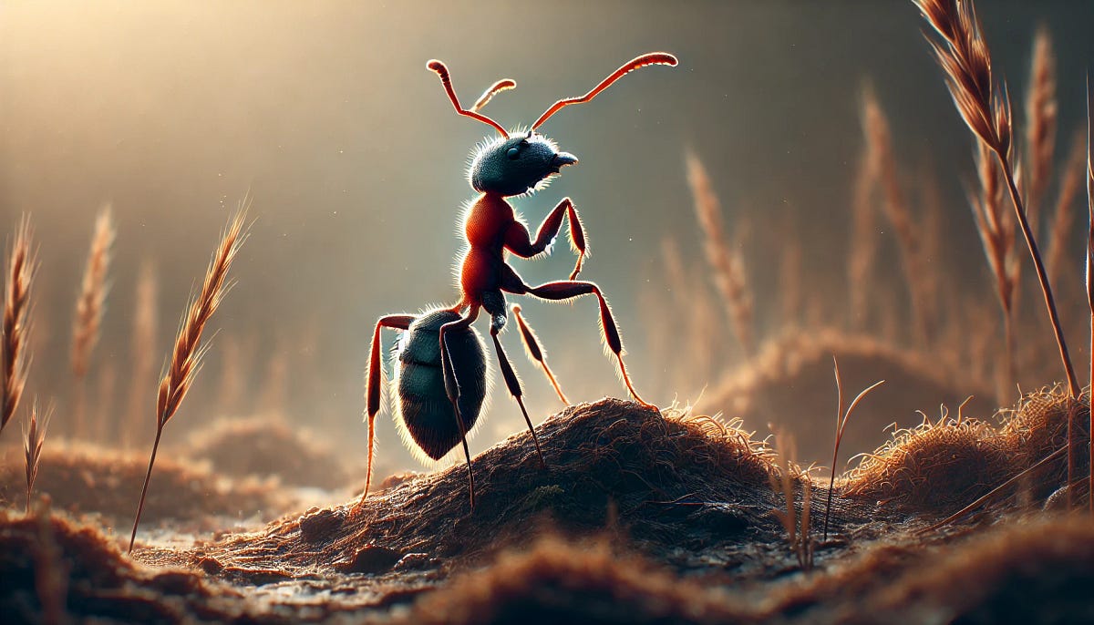 The Path to Success: Lessons from an Ant | by LunaLore | Sep, 2024 | Medium