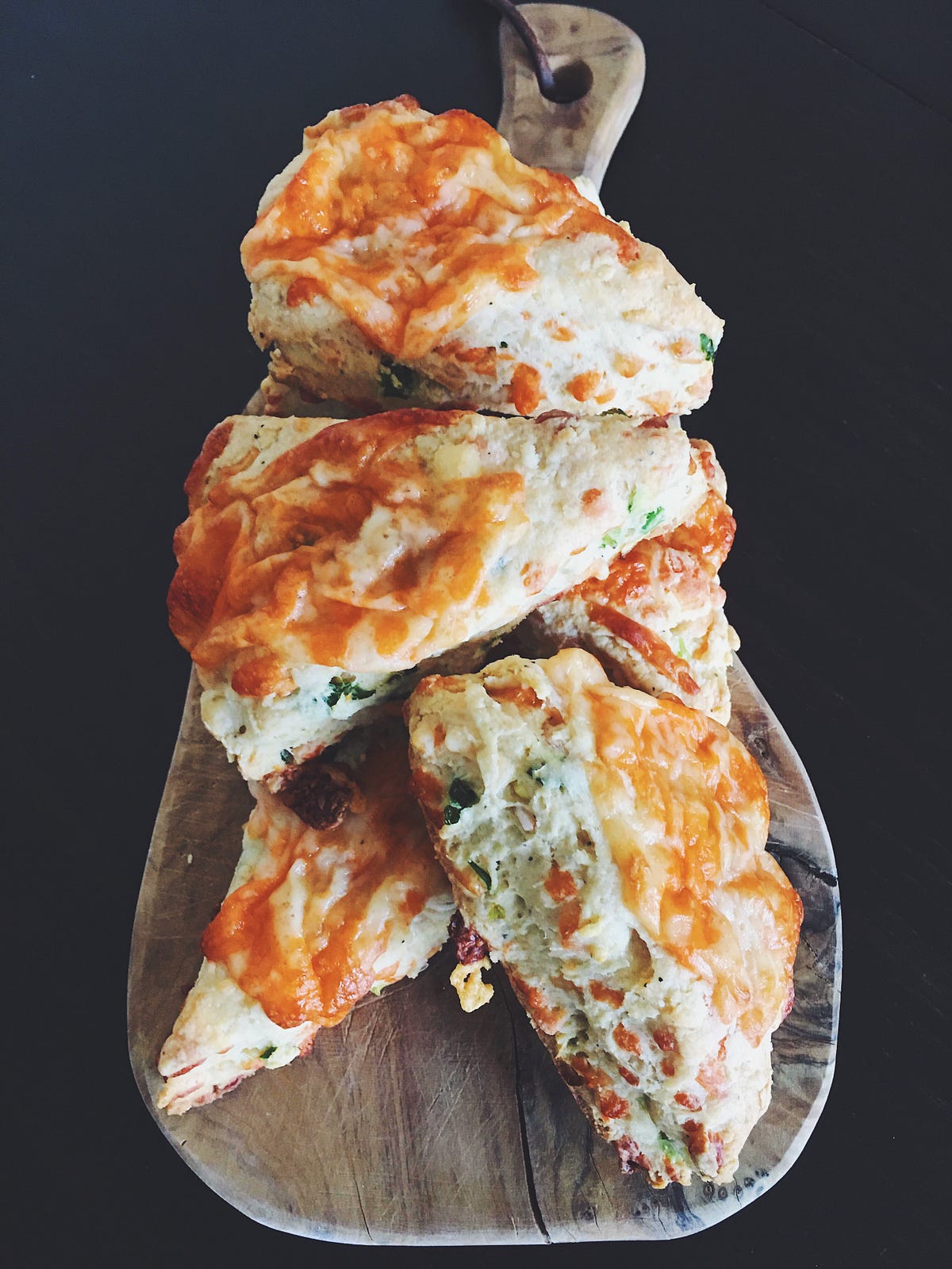 Cheddar Cheese and Scallion Scones | by Michael Toa | Michael Toa