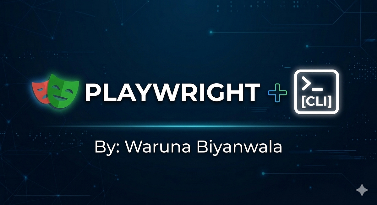 How to Use CLI for Playwright. Modern coding agents often prefer CLI ...