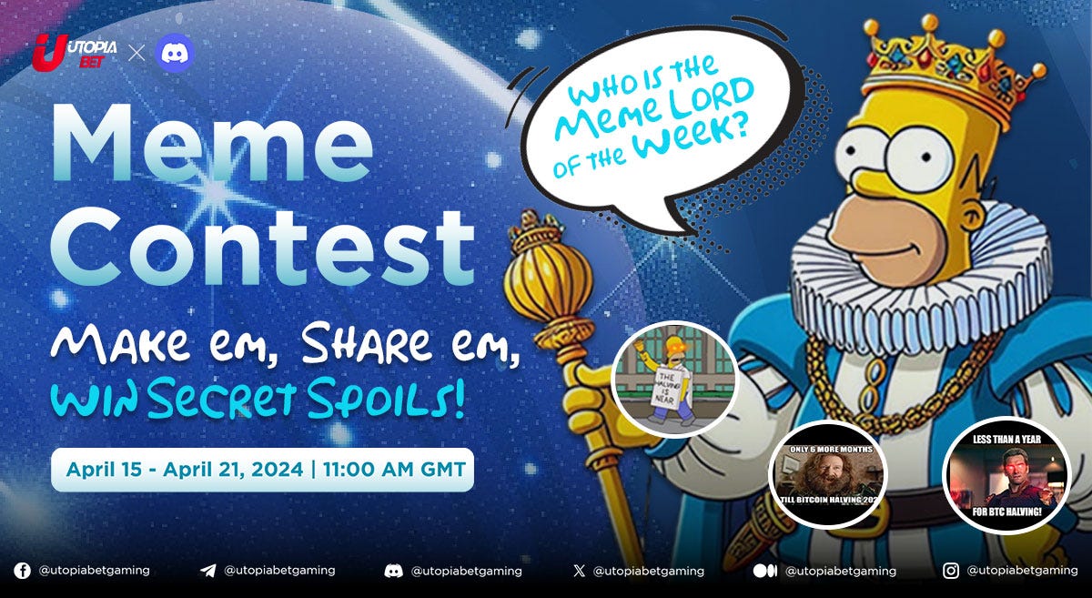🎭 Halve a Laugh, Meme the Lord — UtopiaBet’s Meme Contest 🏆 | by ...