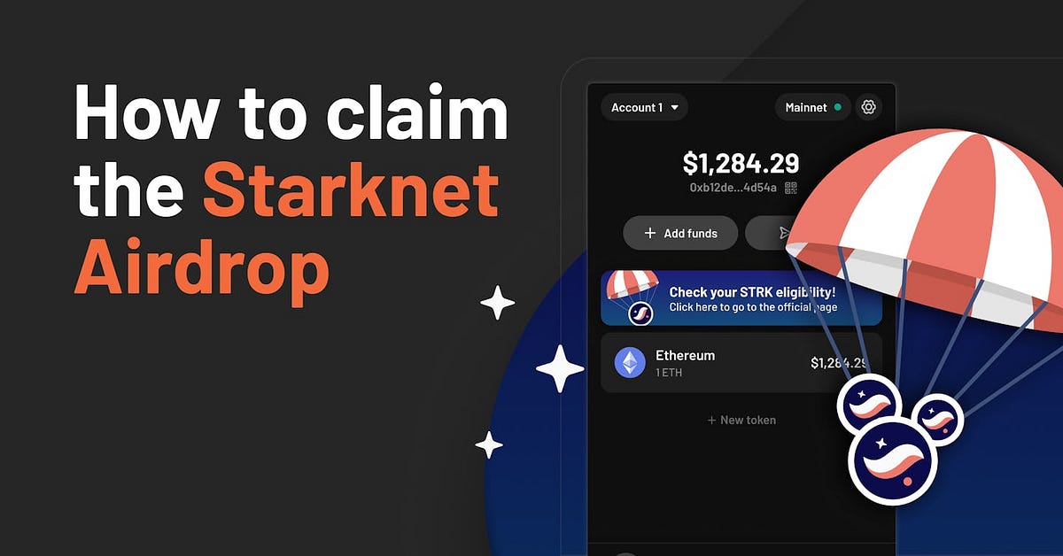 Complete Guide to Starknet Airdrop: Eligibility Criteria, Process, and Rewards | by Aptos | Sep ...