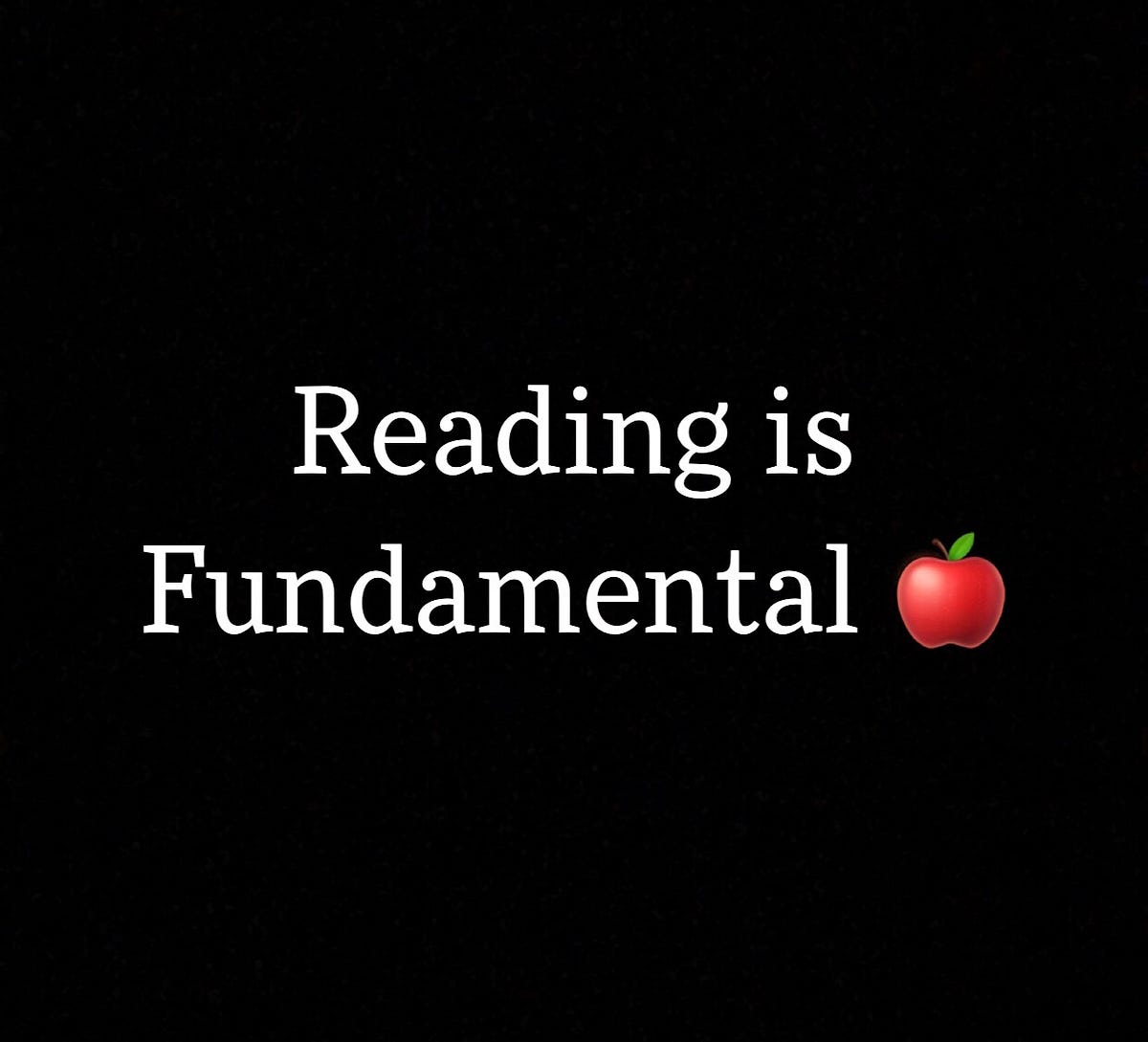 Reading is fundamental. If you’re of a certain generation like… | by ...
