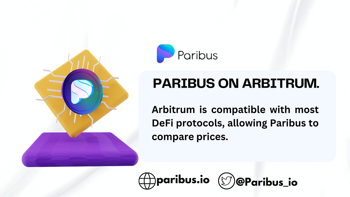 Paribus is a decentralized finance (DeFi) application that allows users ...