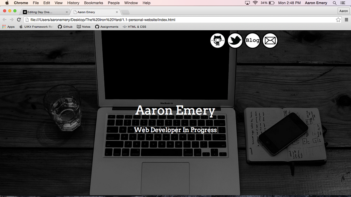 Day One…. And so it begins. Today was mostly… | by Aaron Emery | Medium