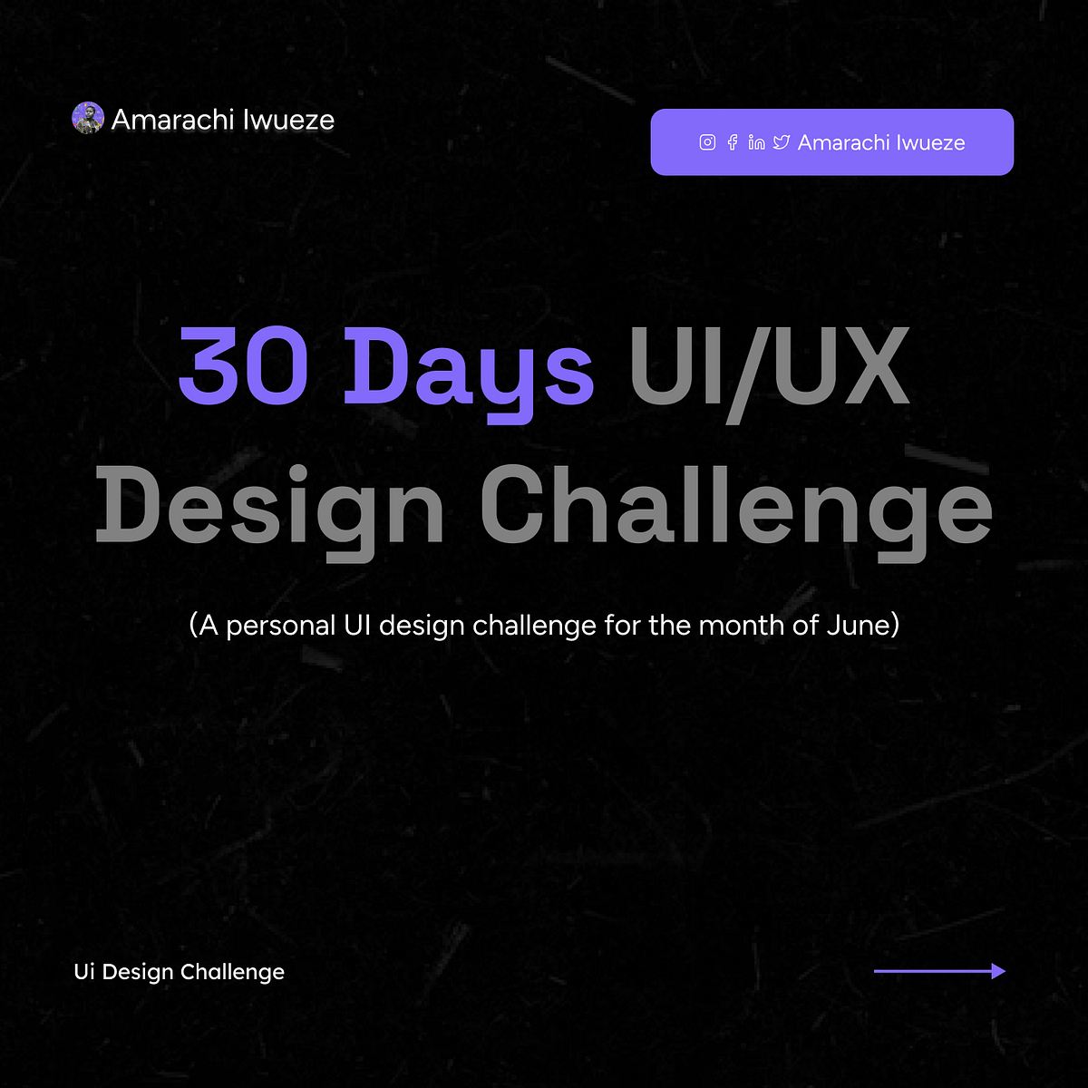 30 Days Daily Ui Challenge 30 Days Of Consistency And Commitment
