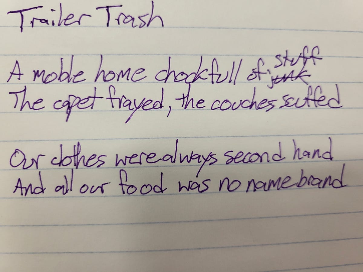 Trailer Trash — a poem of growing up in poverty | by Esther Spurrill ...