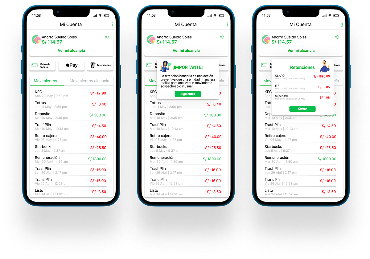 UX UI Case study — Interbank APP. Project overview | by Mirko Benites ...