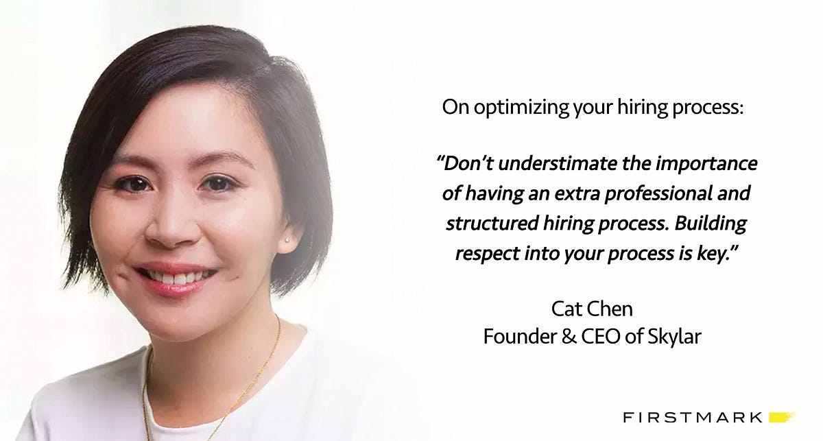 4 Hiring Tips For First-Time Founders + More with Skylar’s Cat Chen ...
