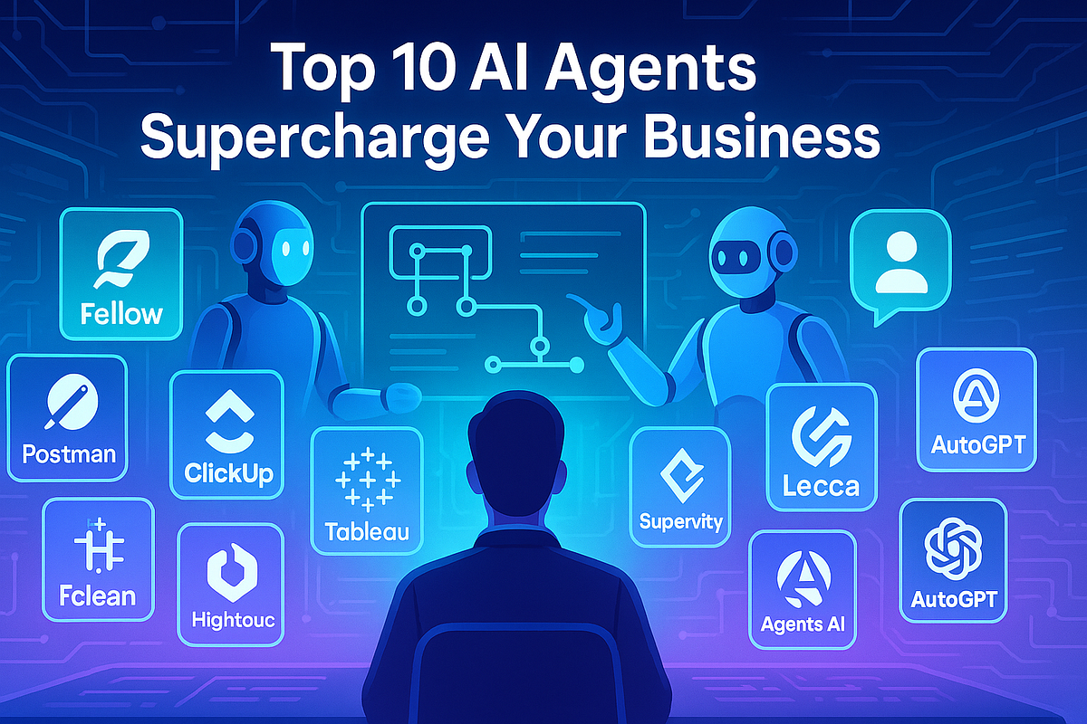 Top 10 AI Agents Supercharge Your Business | by TheMindShift | Let’s ...